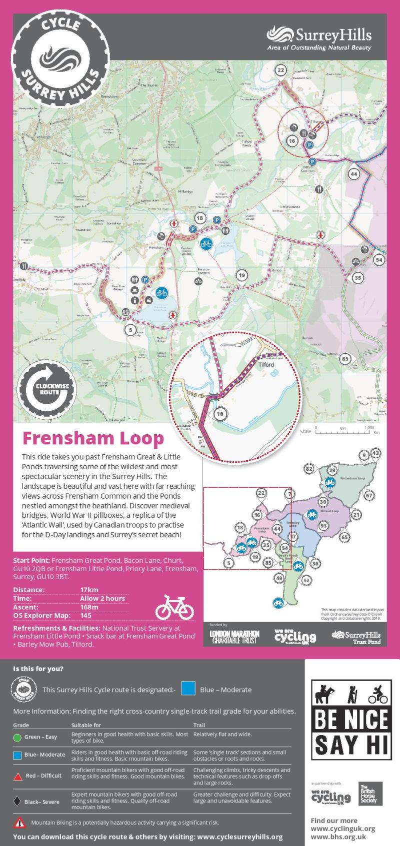 Top 10 off-road routes in the Surrey Hills | Cycling UK